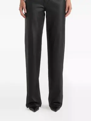 Manière De Voir Wax-effect Jeans