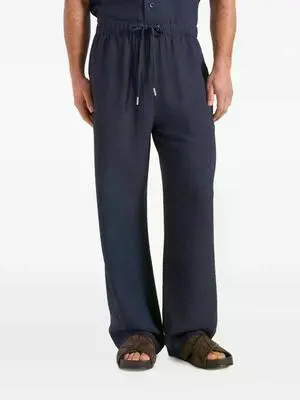 Manière De Voir Addison Relaxed-fit Textured Pants