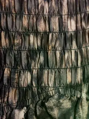 ALLSAINTS Chia Smocked Mini Dress