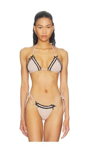Lioness X Azuri Bikini Top - Sand