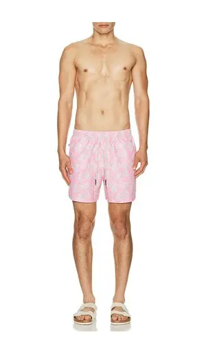 Oas Octo Print Swim Shorts