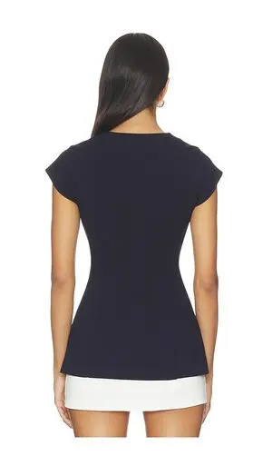 ALIGNE Ariel Ponte Top With Button Closure
