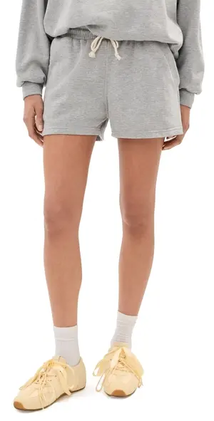 STATE & LAKE Dillon Sweatshorts - Heather Grey