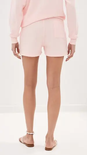 STATE & LAKE Dillon Sweatshorts - Pale Pink