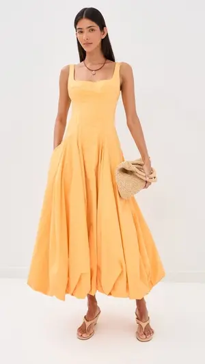 Simkhai Hally Bubble Dress - Mango