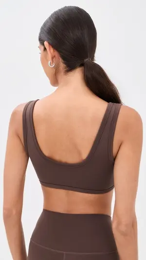 Set Al1 Breathe Scoop Sports Bra - Terrain