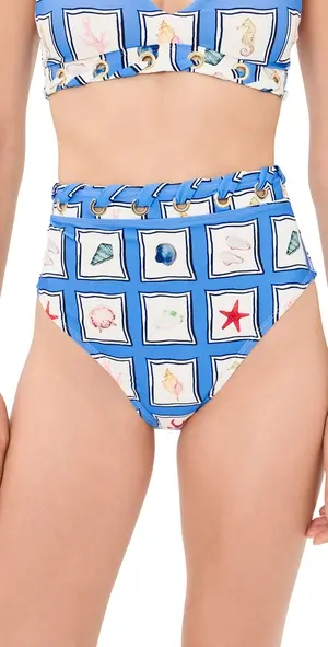 STYLEST X Lia Burke Libaire Dreamsculpt High Rise Grommet Bikini Bottom