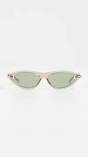 Bottega Veneta Knot Cat Eye Sunglasses