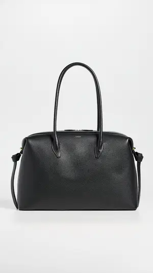 Yuzefi Large Brioche Duffle Bag - Black