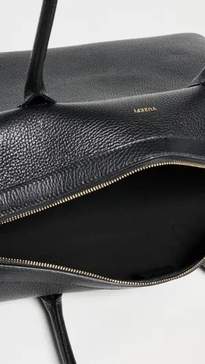Yuzefi Large Brioche Duffle Bag - Black