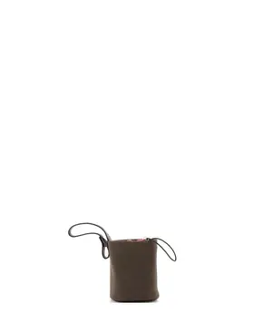 Hermès On-the-go Dog Pouch Toile - Brown