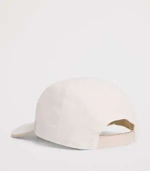 Eleventy Linen-cotton Baseball Cap