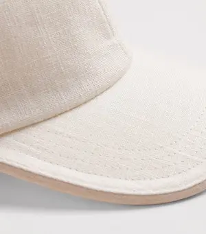Eleventy Linen-cotton Baseball Cap