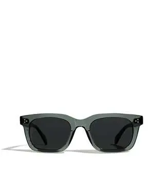 Eleventy Acetate Square Frame Sunglasses - Grey
