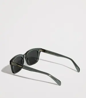 Eleventy Acetate Square Frame Sunglasses