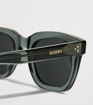 Eleventy Acetate Square Frame Sunglasses