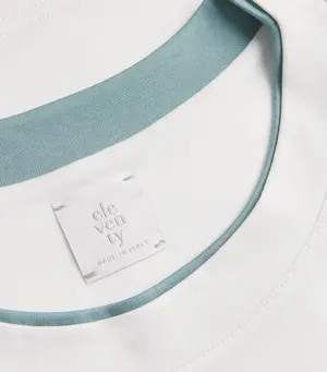 Eleventy Cotton Layered T-shirt - White