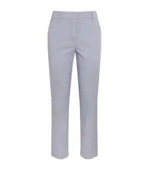 Eleventy Twill New York Trousers - Blue