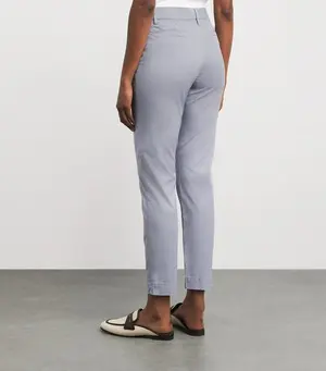 Eleventy Twill New York Trousers - Blue