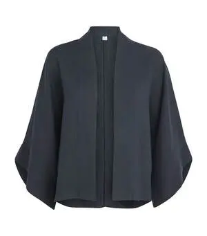 Eleventy Linen Kimono Top - Blue