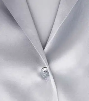 Eleventy Silk Short-sleeve Shirt - Blue