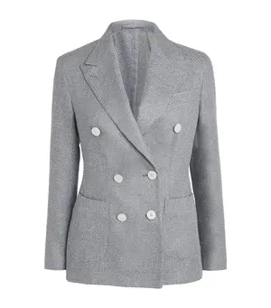 Eleventy Button Detailed Blazers For Women