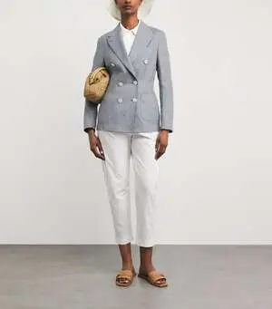 Eleventy Double-breasted Blazer