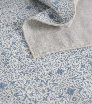 Eleventy Wool-blend Pocket Square