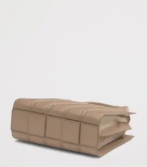 Max Mara Small Quilted Whitney Top-handle Bag - Beige