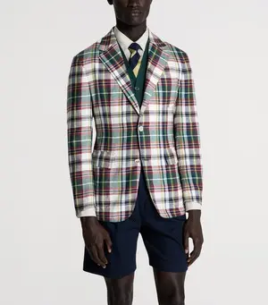 Dunhill Madras Check Blazer