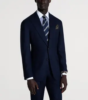 Dunhill Wool Cavendish Blazer - Navy
