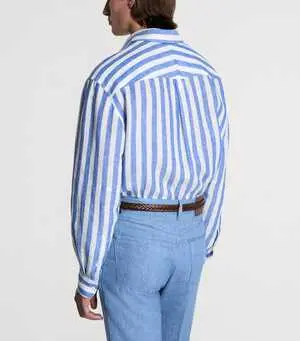 Dunhill Linen Stripe Shirt