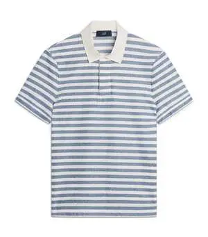 Dunhill Cotton Polo Shirt - Blue