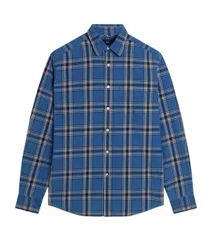 Dunhill Cotton Check Print Shirt