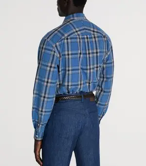 Dunhill Cotton Check Print Shirt