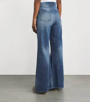 Eleventy Flared Jeans - Blue