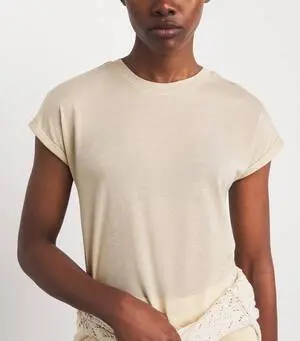 Eleventy Metallic Thread T-shirt