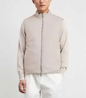 Eleventy Suede Reversible Gilet
