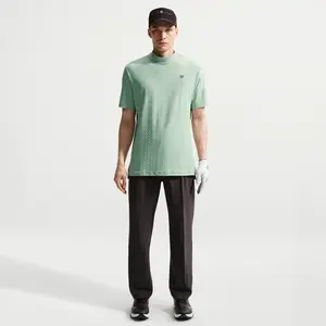 Nike Tartan Mock Neck Dri-fit Top