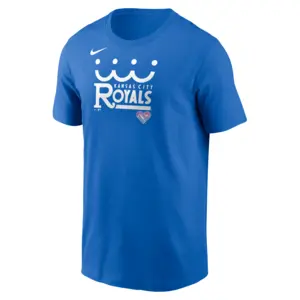 Nike Kansas City Royals City Connect Wordmark Mlb T-shirt - Blue