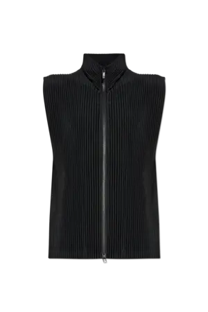 Issey Miyake Zip Up Vests For Men