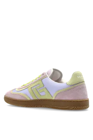 Balmain Swan Low Top Sneakers