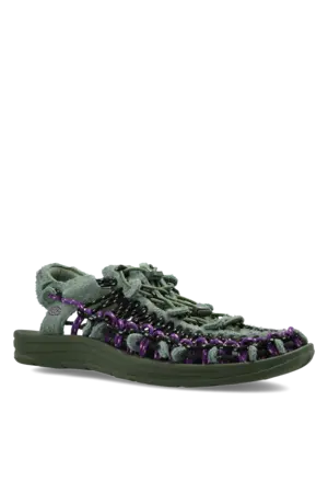 Keen Uneek Lea Woven Suede Sandals