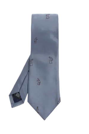 Paul Smith Silk Neck Tie - Blue