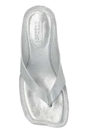MAISON MARGIELA Metallic Heeled Mules