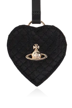 VIVIENNE WESTWOOD Heart Shape Bag Charm With Mirror