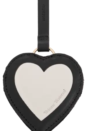 VIVIENNE WESTWOOD Heart Shape Bag Charm With Mirror