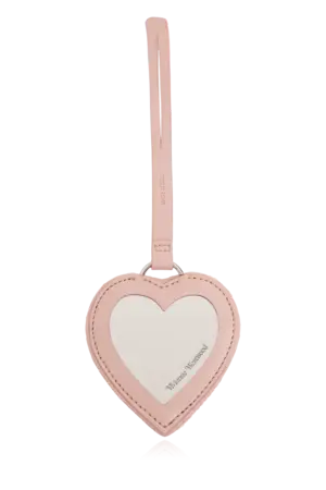 VIVIENNE WESTWOOD Heart Charm With Mirror - Pink