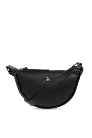 VIVIENNE WESTWOOD Leather Crescent Shoulder Bag