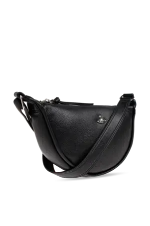 VIVIENNE WESTWOOD Leather Crescent Shoulder Bag